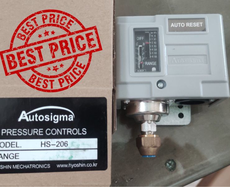 Công tắc áp suất Autosigma | Giá rẻ nhất thị trường