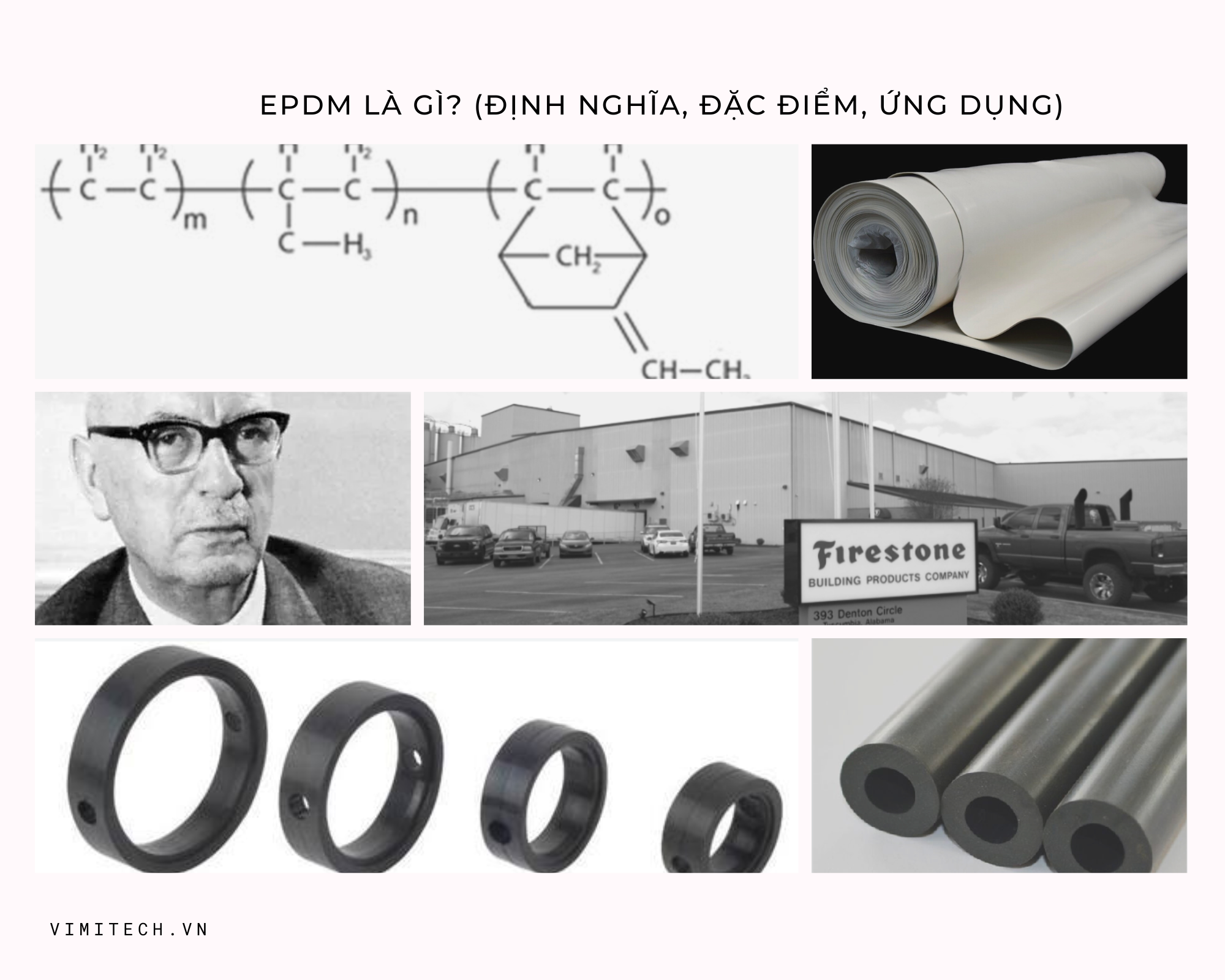 EPDM là gì | Định nghĩa | Đặc điểm | Tính ứng dụng | - Vimitech
