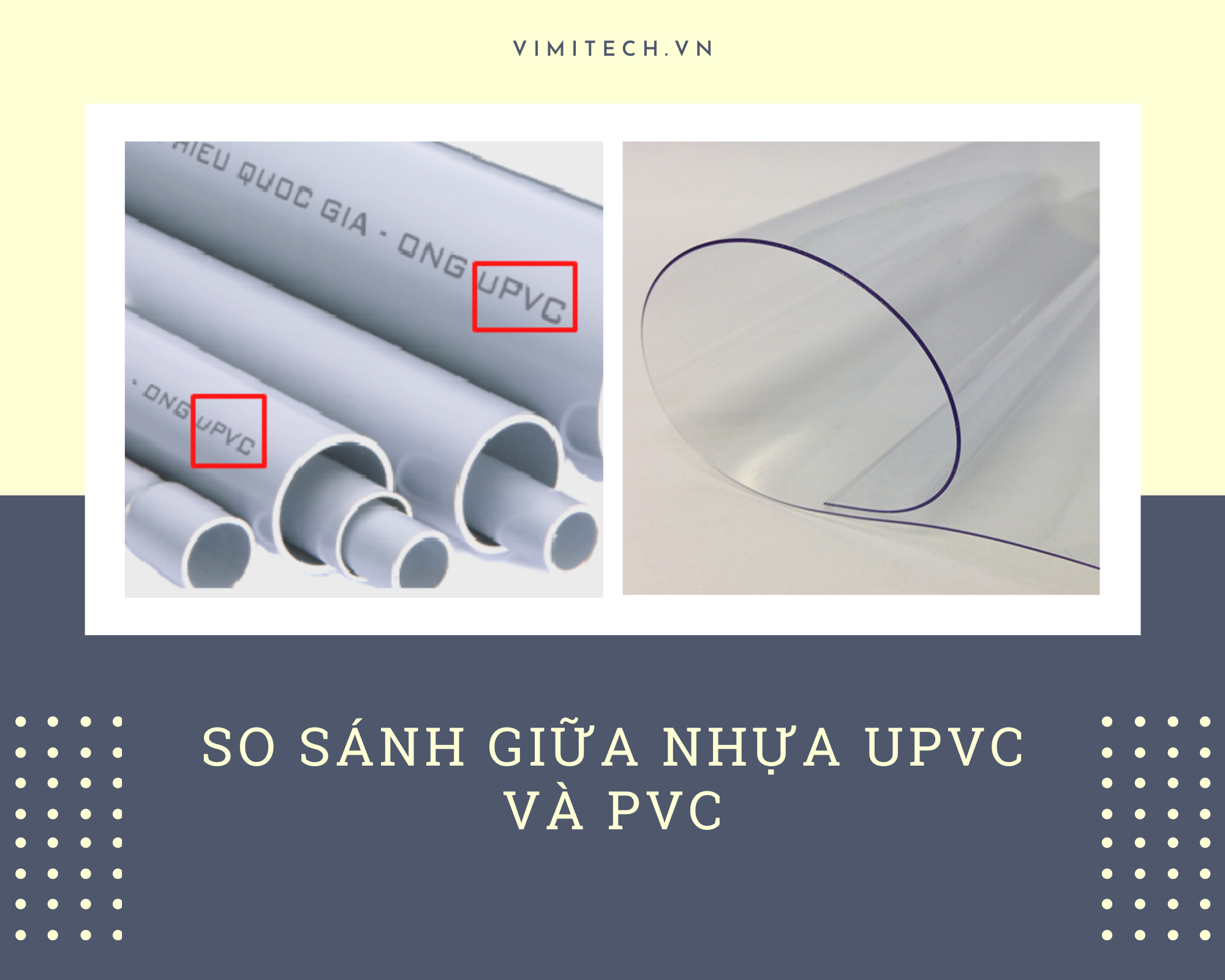 Nhựa uPVC là gì? - Vimitech